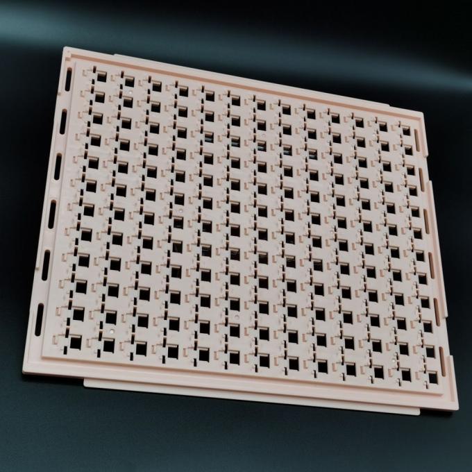 Colorful ESD IC Tray Packaging Anti Static Plastic Transfer Devices