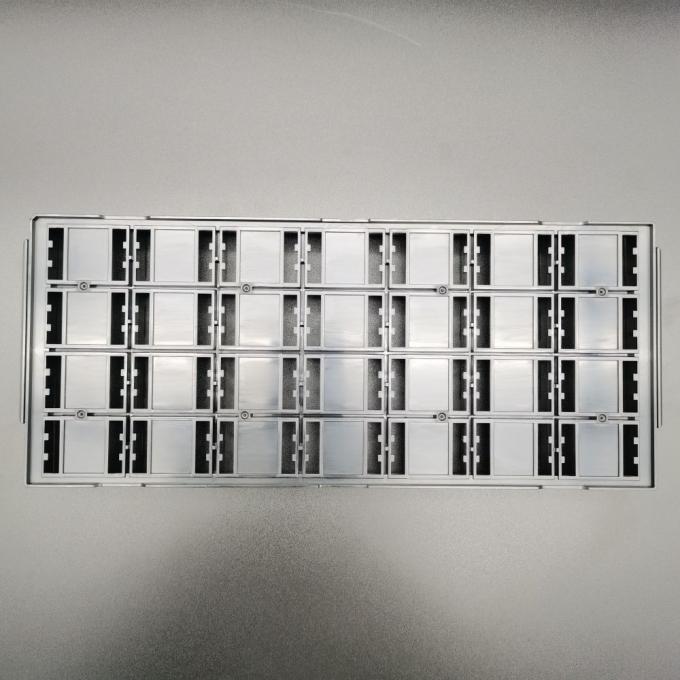 Recyclable Black ESD Smd Components Packages Tray Light Weight