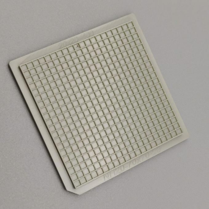 ODM Gray Color Waffle Pack Conductive Tray For Transfer IC