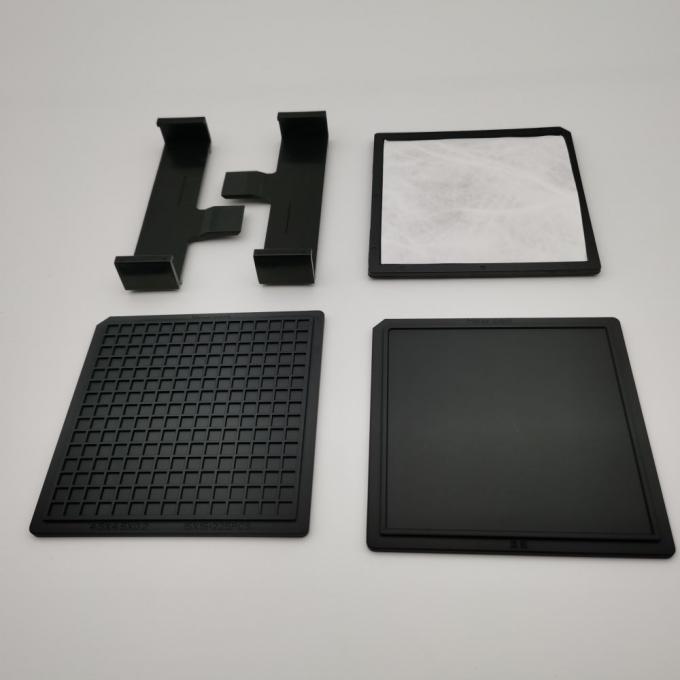 Customized Reusable Waffle Pack Chip Trays MPPO For Wafer Die