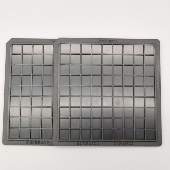 4 Inch MPPO Matte Surface Waffle Pack Chip Trays For Bare-Die