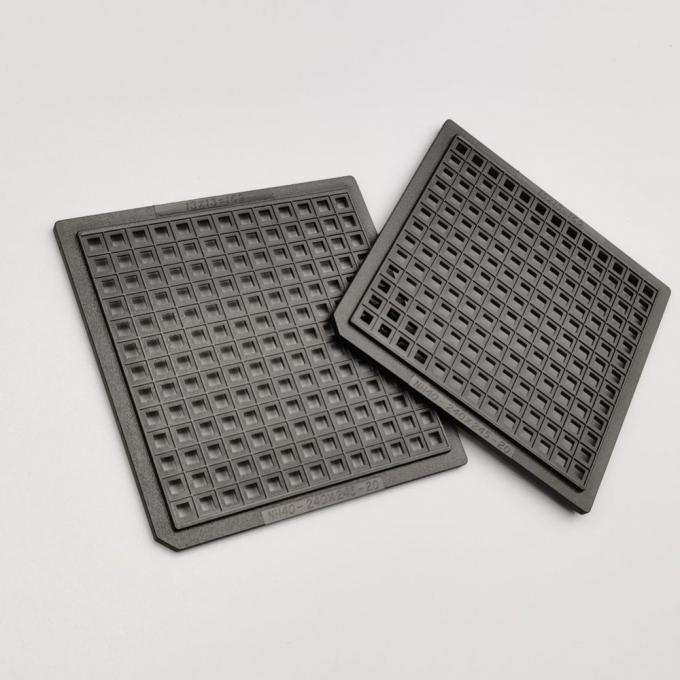 Customized Waffle Micro Electronic Component Tray Structurally Standard
