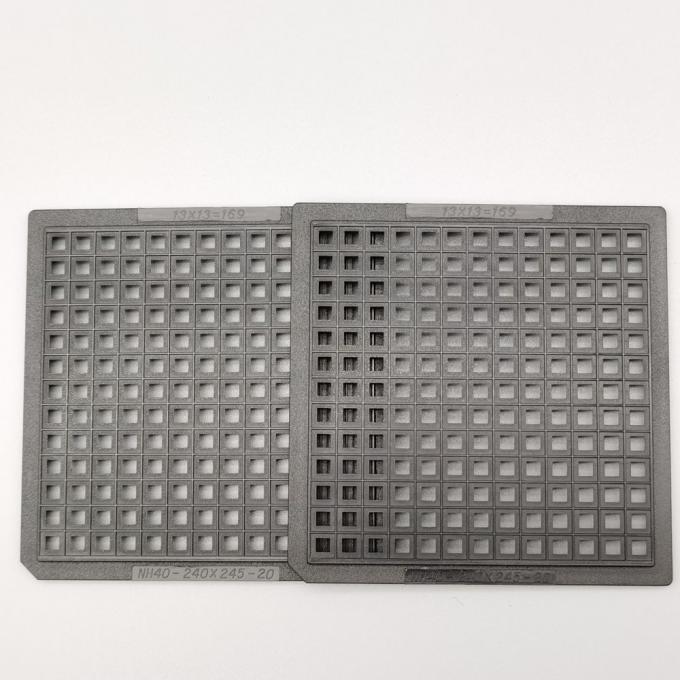 Customized Waffle Micro Electronic Component Tray Structurally Standard