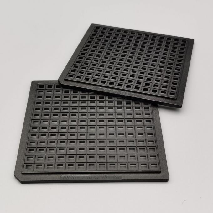 Customized Waffle Micro Electronic Component Tray Structurally Standard