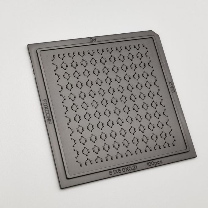 Filter Pack Lightweight IC Chip Tray 100pcs ESD Conductive Material
