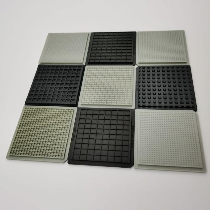Environment Friendly Electronic Components Tray Waffle Pack ISO Certificate