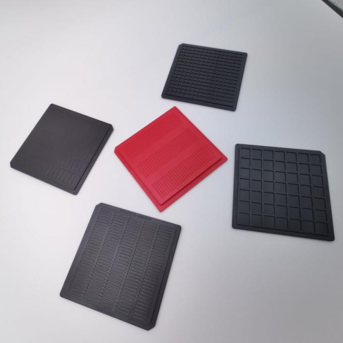 Customized Color ESD Electronic Tray Eco Friendly Semiconductor Trays