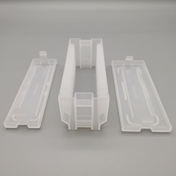 2 Inch Rectangular Silicon Wafer Box 25PCS Press Type Recyclable
