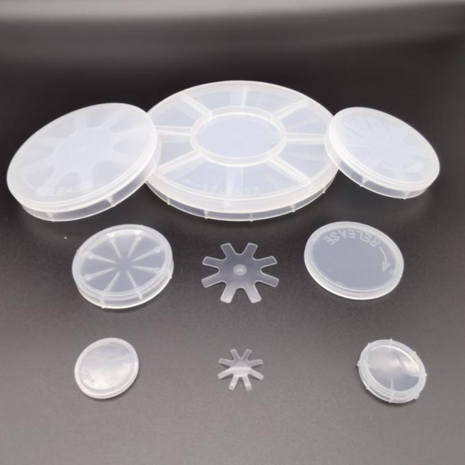 Spring Design Wafer Shipping Box Coin Style Transport For Single Wafer