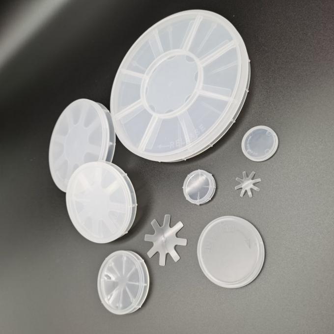 Spring Design Wafer Shipping Box Coin Style Transport For Single Wafer