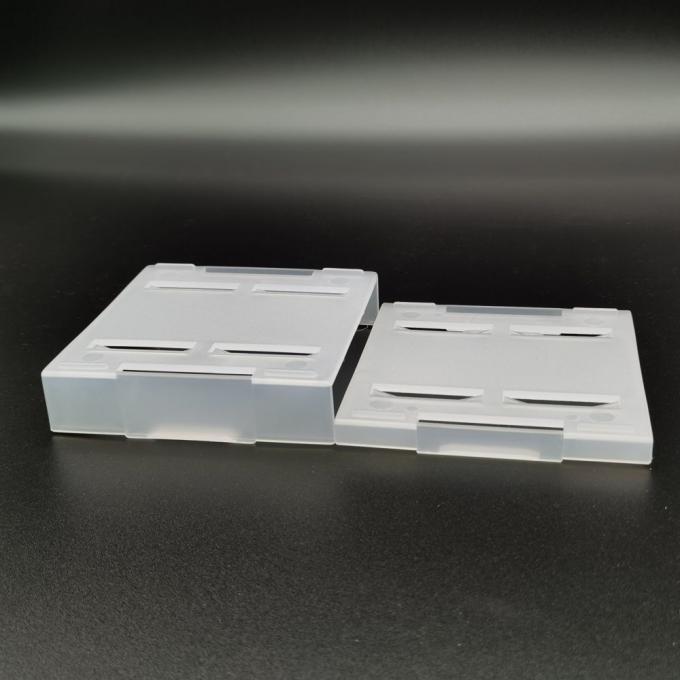 4 Inch Push Pull Waffle Tray Packaging Clip Recyclable ESD Solution