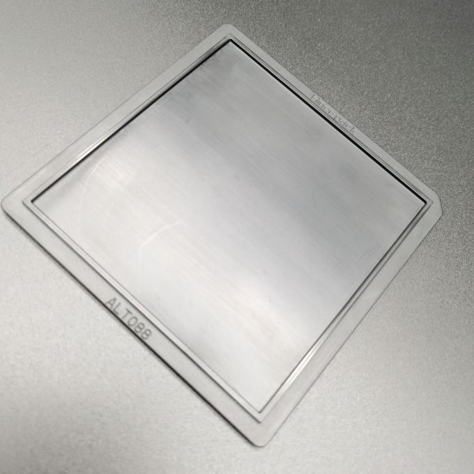 ESD 4-Inch Black Waffle Tray Packaging Lids High Temperature Resistance ...