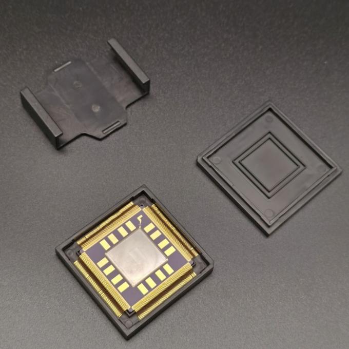 ABS Single QFP Waffle Pack Tray 5.5mm Thickness High Quality