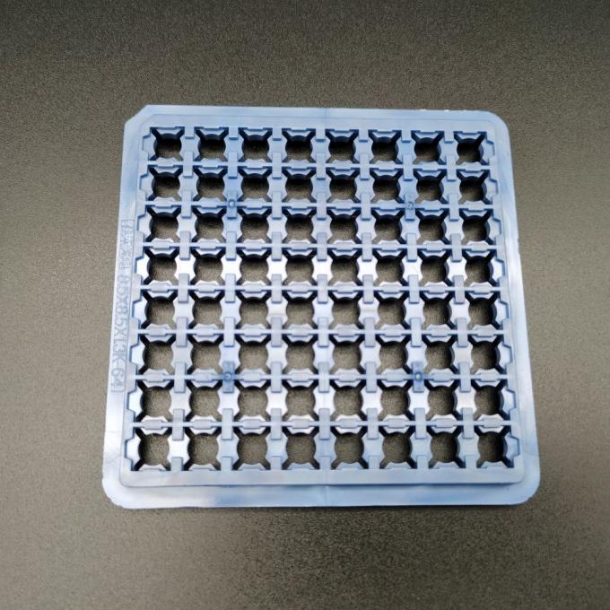 Classified Colored Anti Static VCM IC Chip Tray For SMT Processes