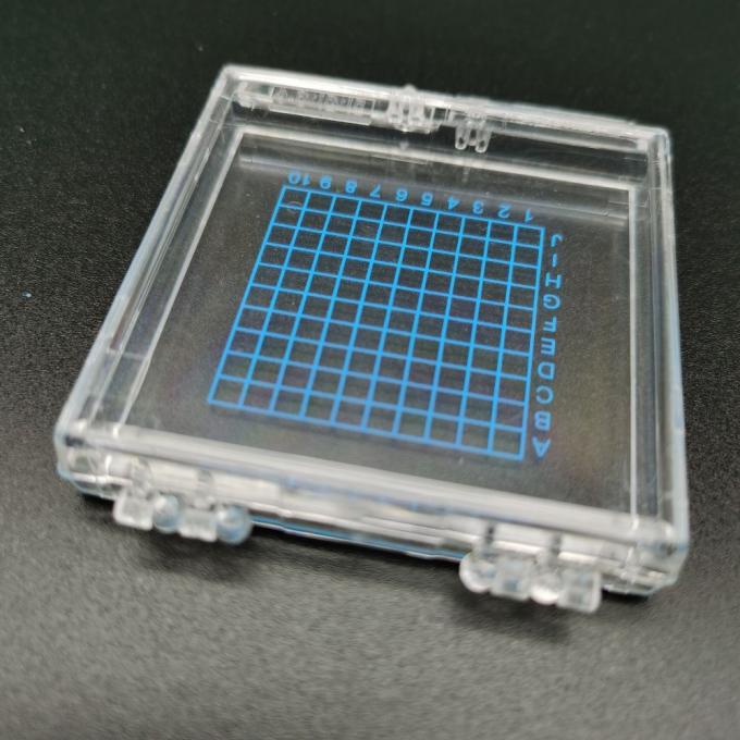Blue Screen Printing CSP Gel Sticky Box ESD For Capacitance Parts