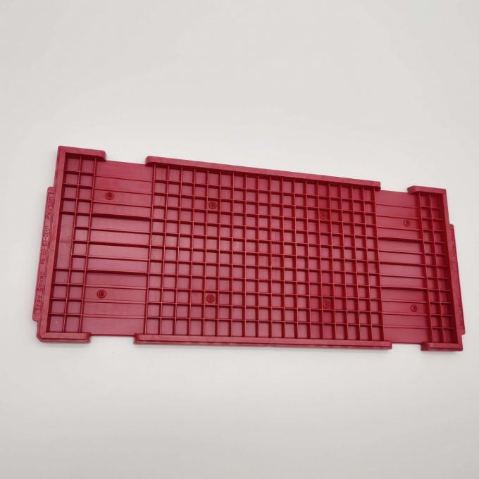 ABS Standard Red Jedec IC Tray Cover Anti Static ESD Trays