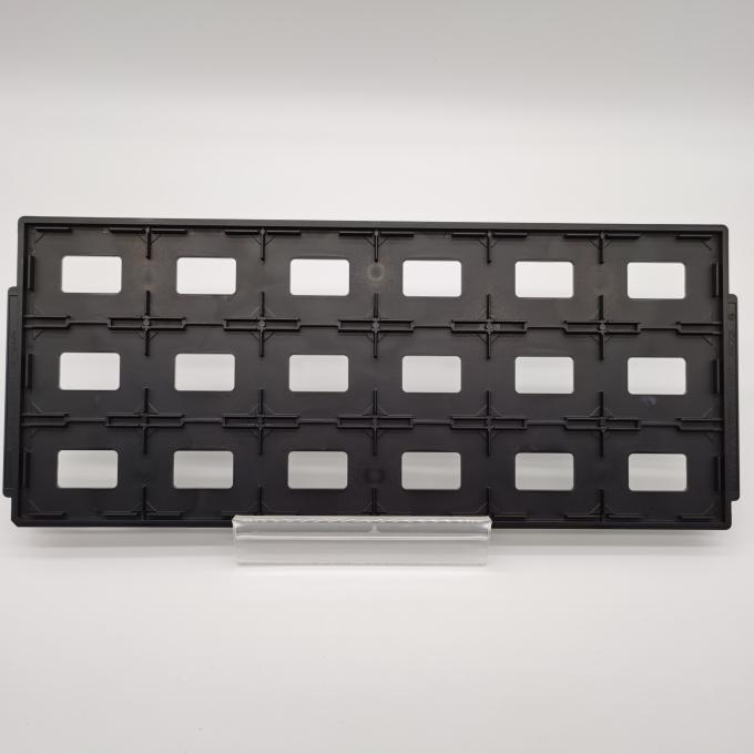Transport IC Components Injection Jedec Standard Trays With Big Pocket Size