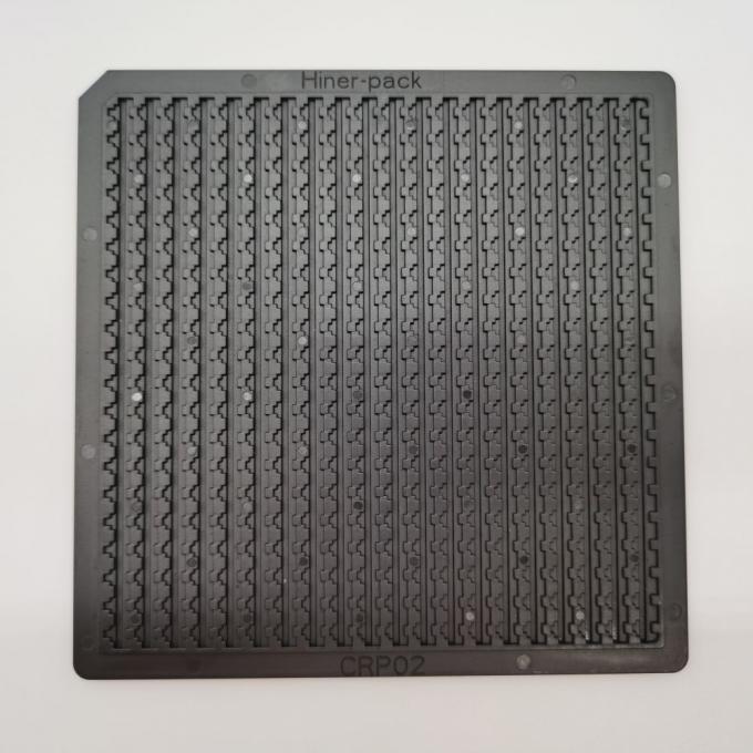 PC Waffle Pack Chip Trays For Optoelectronics Industry Loaded