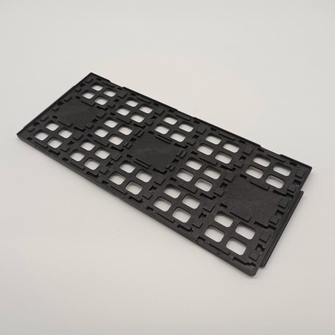 IC Packaging Customized Outline JEDEC Matrix Trays ESD 7.62mm Flatness