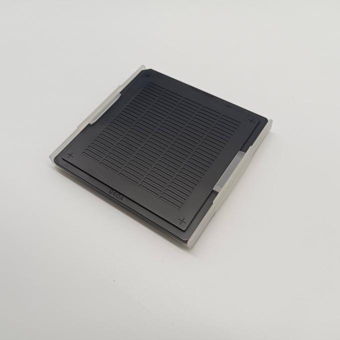 Wafer Die Black 4 Inch ESD Waffle Pack Tray For Micro IC Chips