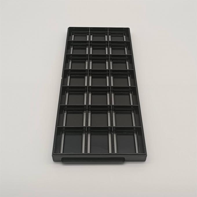 ROHS Customized Electronic Component Tray Matrix Plastic