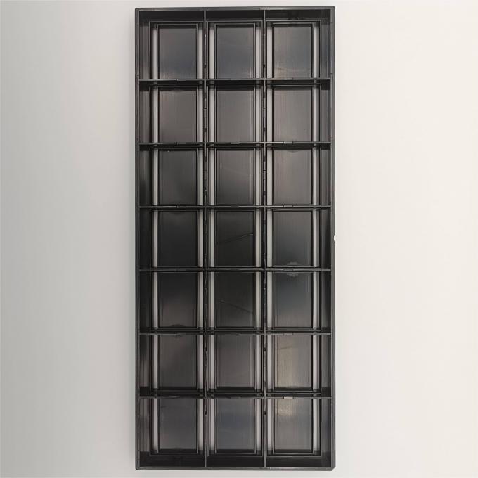 ROHS Customized Electronic Component Tray Matrix Plastic