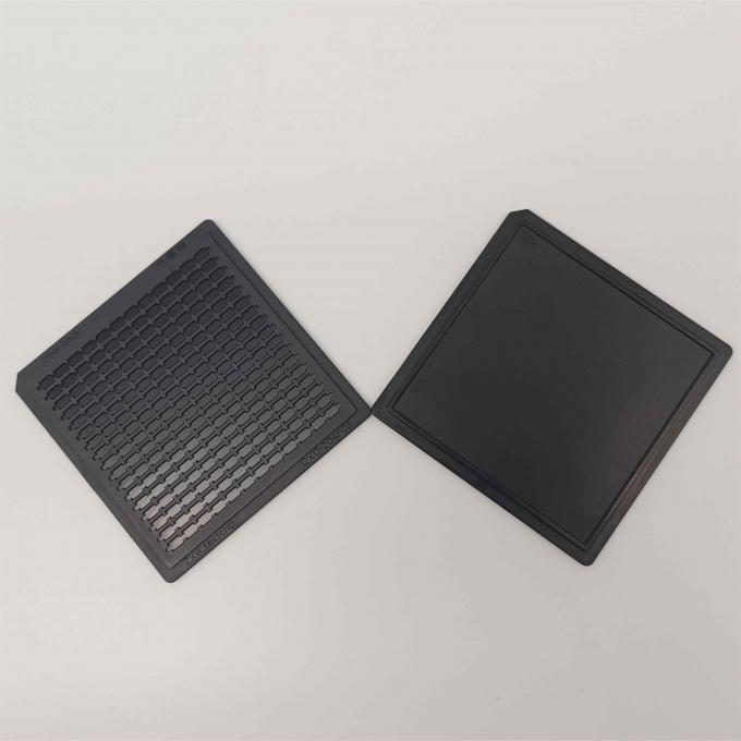 Loading IC Parts Pick Up Structure Waffle Pack With Tweezers