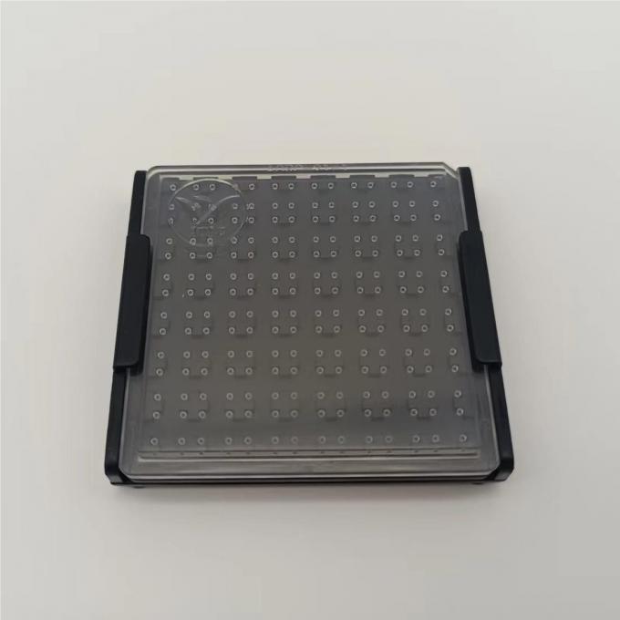 2 Inch PP Transparent Waffle Pack Chip Tray Lid For Transport Storage