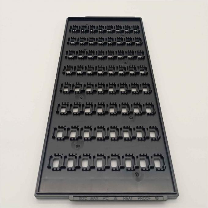 According To JEDEC Shape Standard Custom IC Chip Tray Less Than 0.76mm