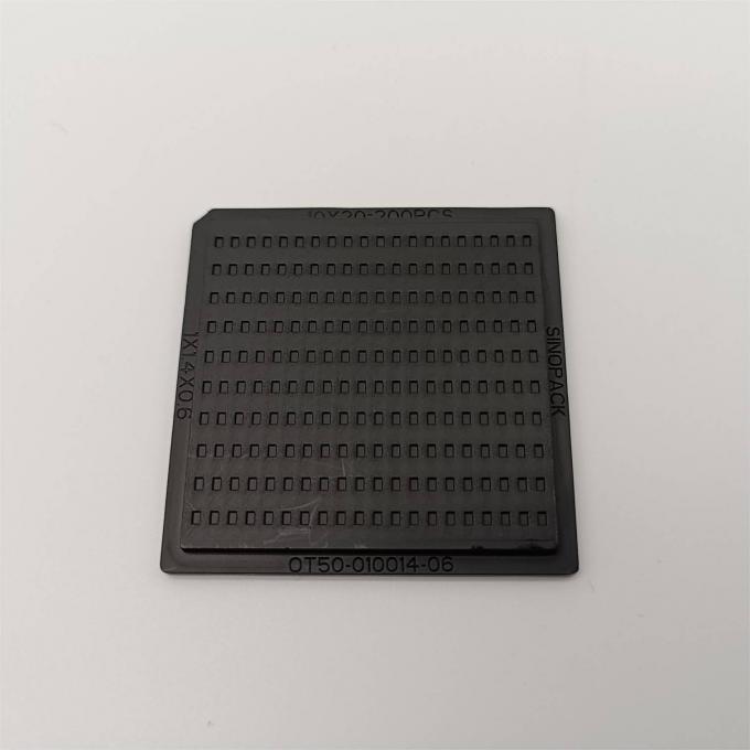 Box Products High Cleanliness Waffle Pack Chip Trays For IC Packaging