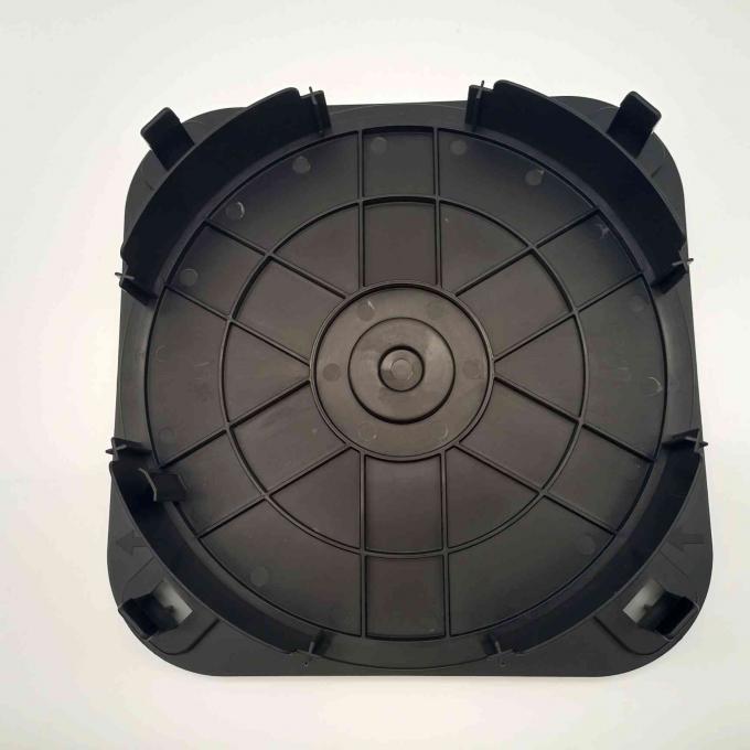 8 Inch Black Horizontal Wafer Shipper ESD Conductive PP Material