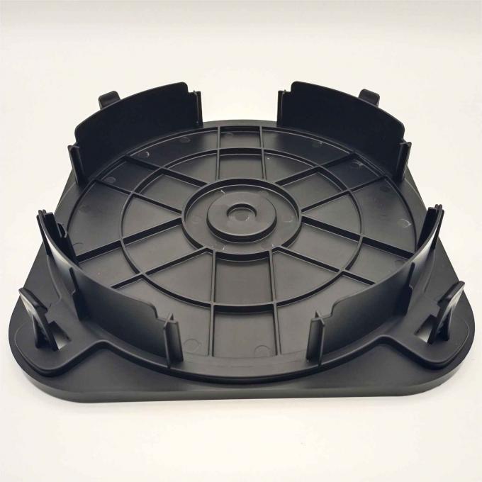 8 Inch Black Horizontal Wafer Shipper ESD Conductive PP Material