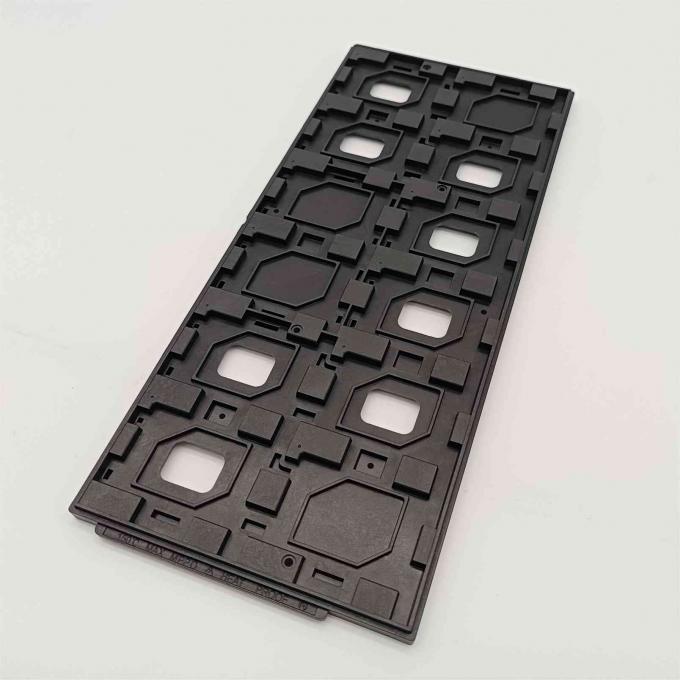 Heat Resistant MPPO Black Matrix Trays For Electronic PCBA Parts