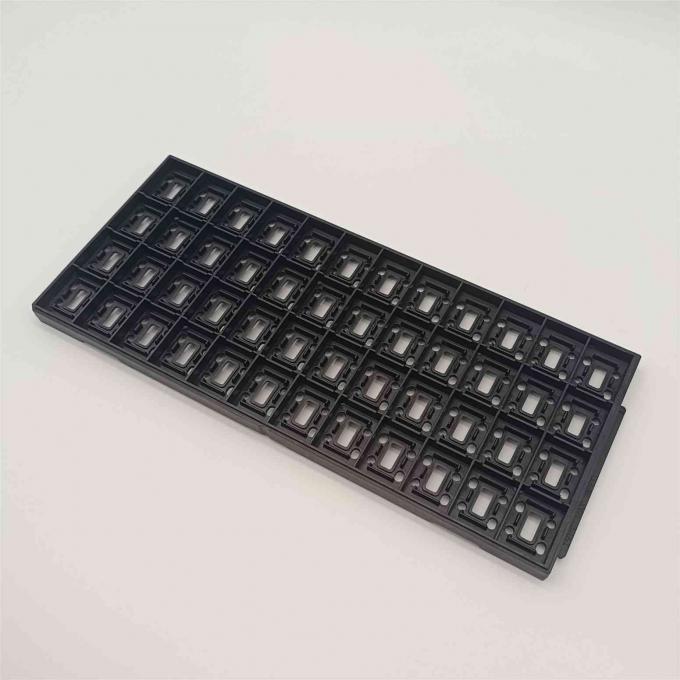 Consolidation Black MPPO IC JEDEC Matrix Trays For Electronic Parts