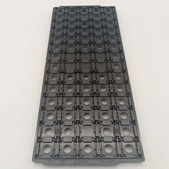 14*5 Pes Black Matrix Tray Jedec For Electronic Modules