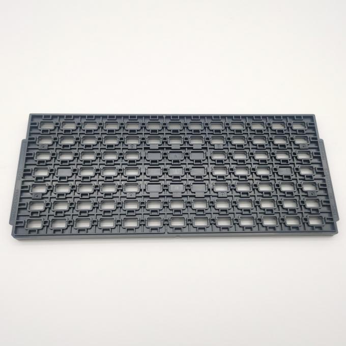 MPPO / PPE / ABS / PEI / IDP JEDEC IC Matrix Trays Rectangular Low ...