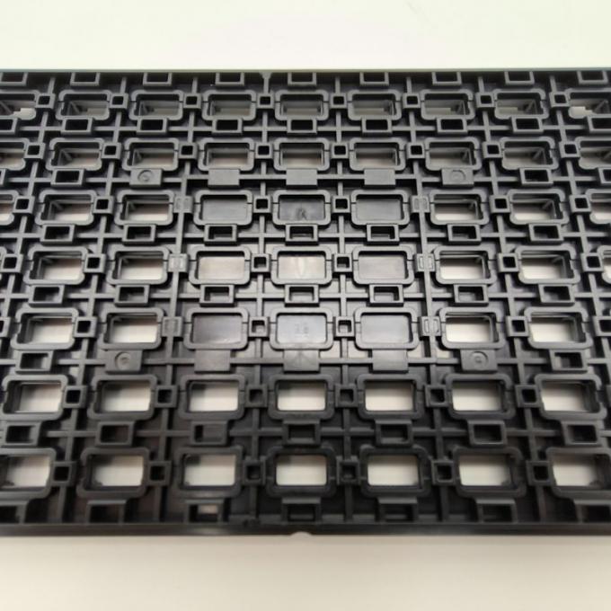Custom Black Conductive ESD Component JEDEC Matrix Trays For IC Device ...