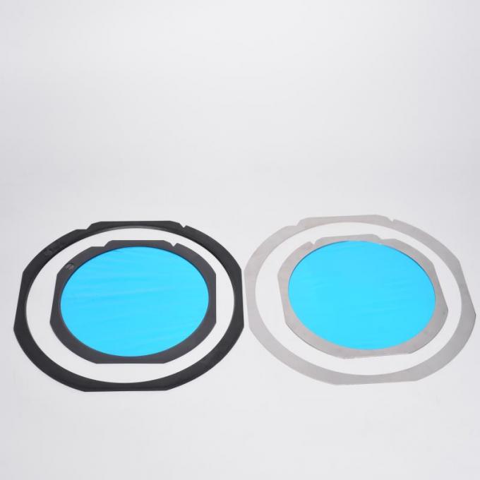 12-Inch Matel Wafer Frame Ring Vertical Stacking With Wafer Shipping Box