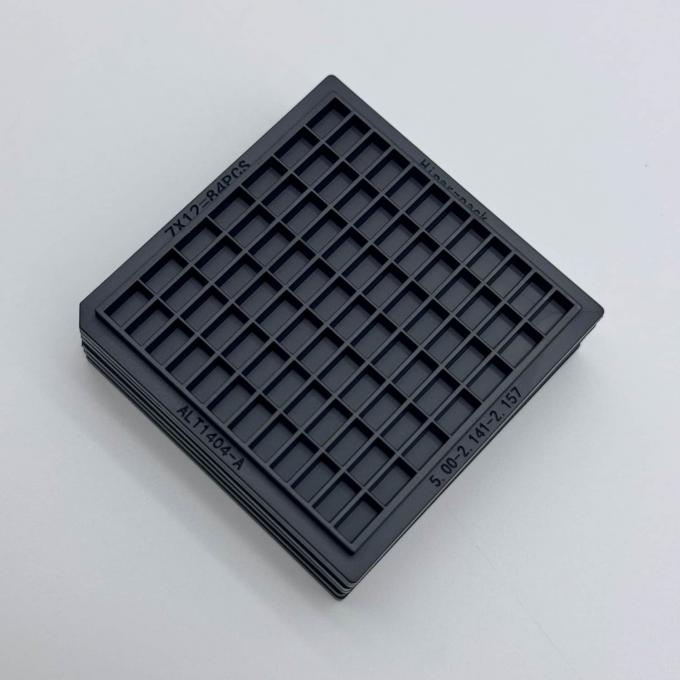 Stackable Tray For Microchip Storage In Static-Sensitive Environments