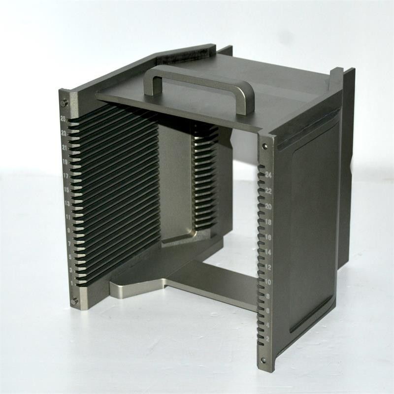 Aluminum Alloy Metal Wafer Cassette Used In The Production And Processing Of Wafers