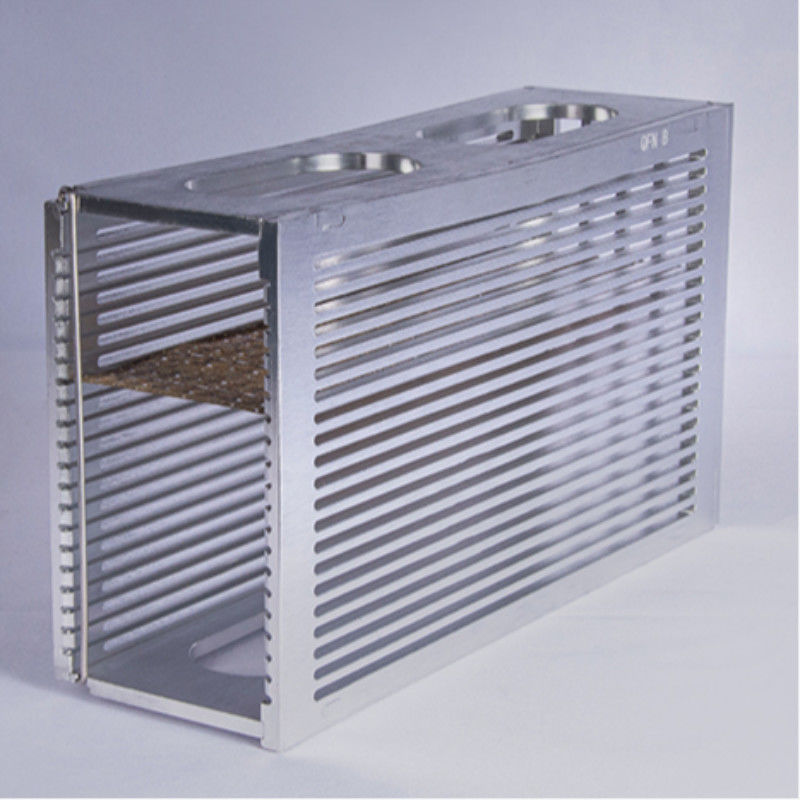 Groove Type CNC Precision Machining Wafer Frame Box For Plasma Cleaning