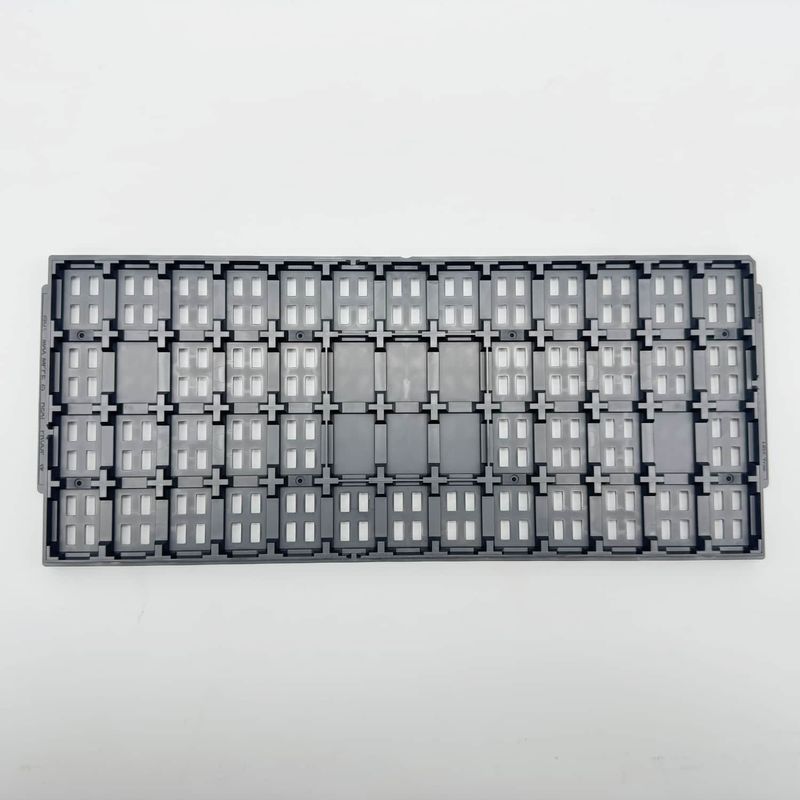 Black Custom Jedec Matrix Trays Warpage Less Than 0.76mm Semiconductor ...