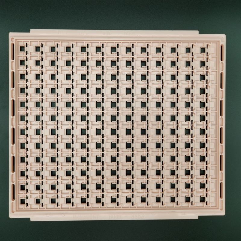 Colorful ESD IC Tray Packaging Anti Static Plastic Transfer Devices