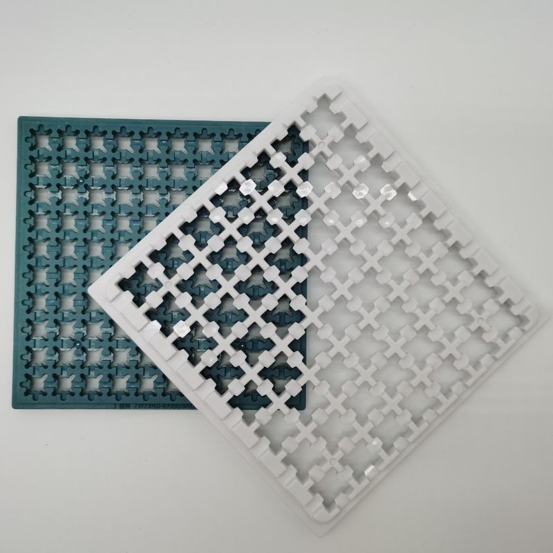 RoHS Eco Friendly Electronic Components Tray Customized Size For Sensor IC