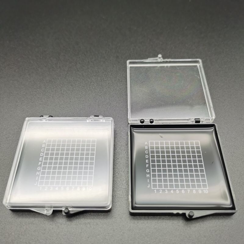 Permanent Antistatic Gel Sticky Box Black Bottom Transparent Color