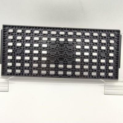 Custom Jedec Matrix board Black Conductive ESD Component Trays For Ic ...