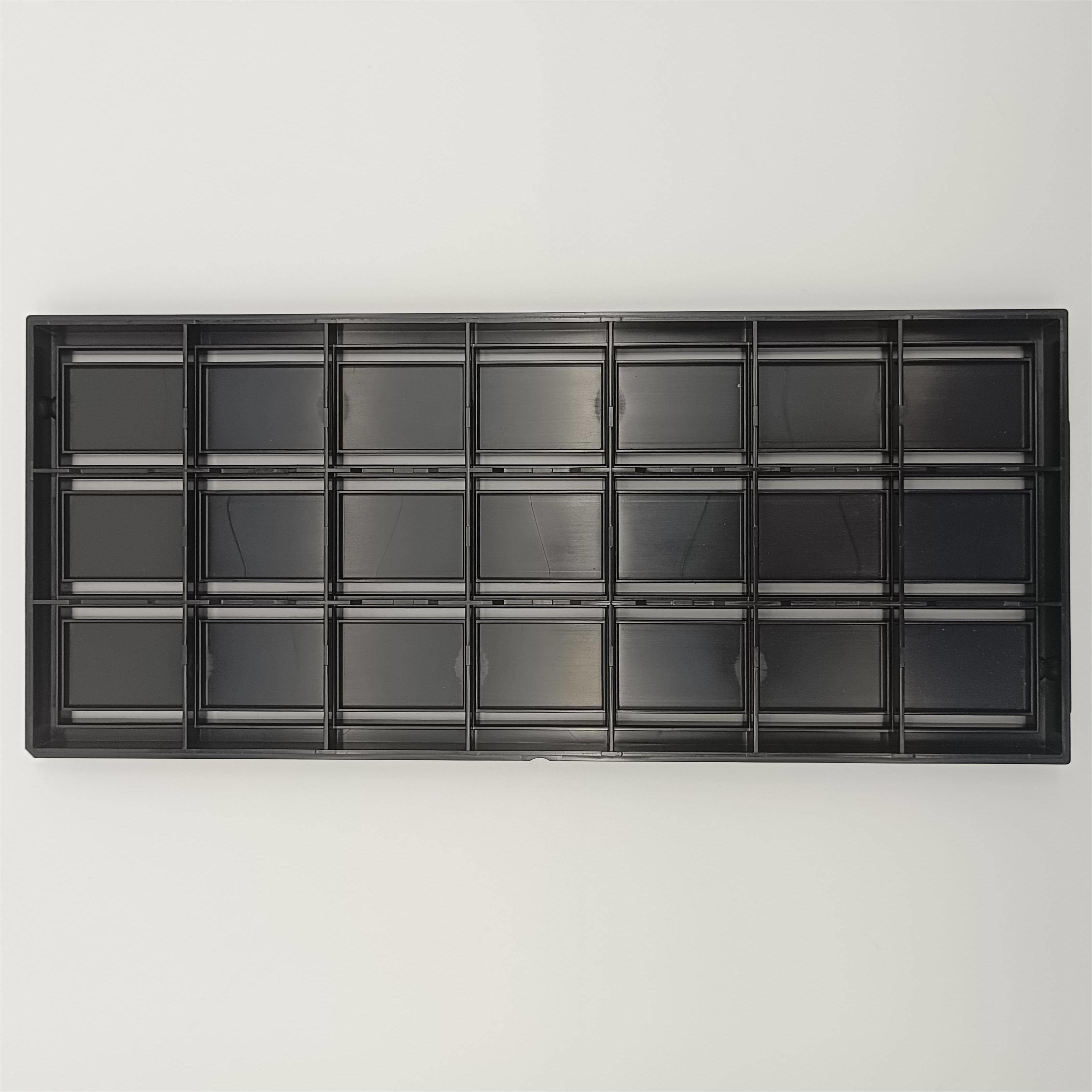 ROHS Customized Electronic Component Tray Matrix Plastic