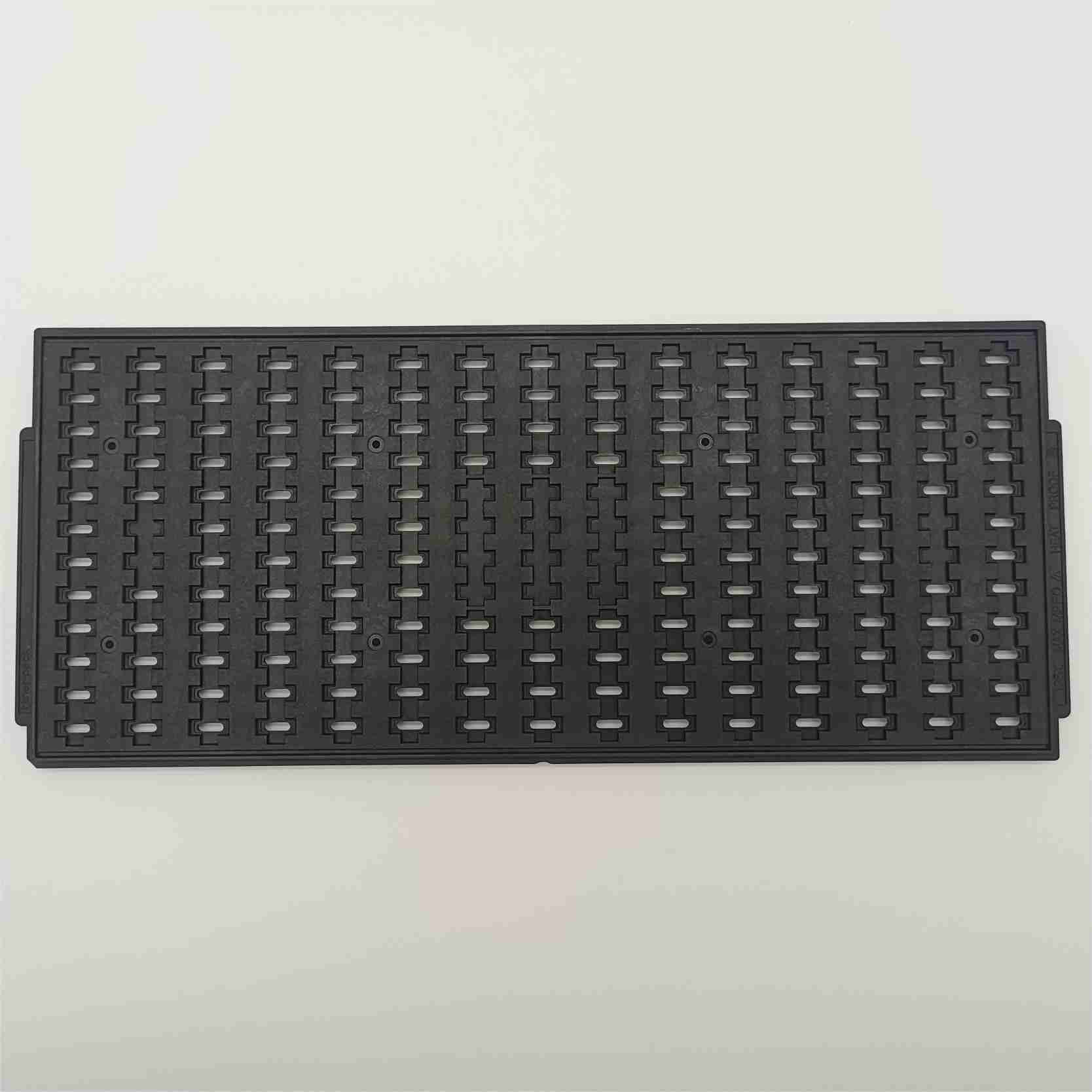 0.76mm Flatness MPPO Black JEDEC Standard Tray For Circuit Elements