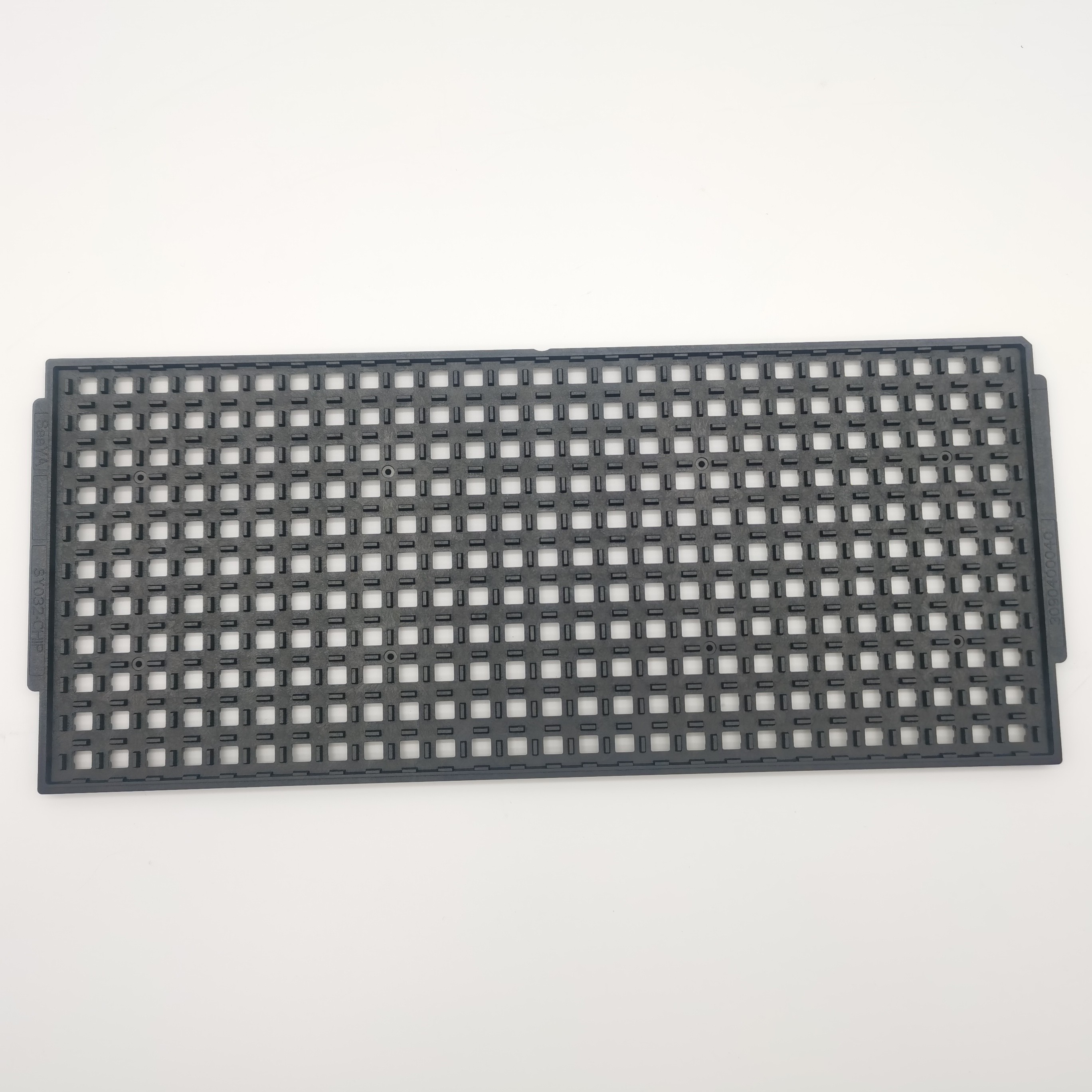 Rectangular JEDEC IC Trays Simplified IC Packaging Solutions Height 7.62mm
