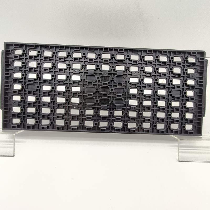 Custom Black Conductive ESD Component JEDEC Matrix Trays For IC Device ...